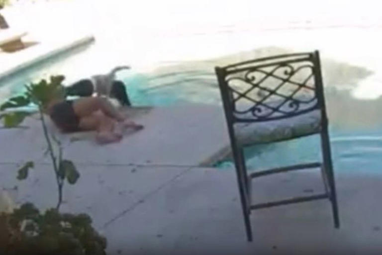 Dad's 'ninja-quick' reflexes save one-year-old daughter from drowning ...