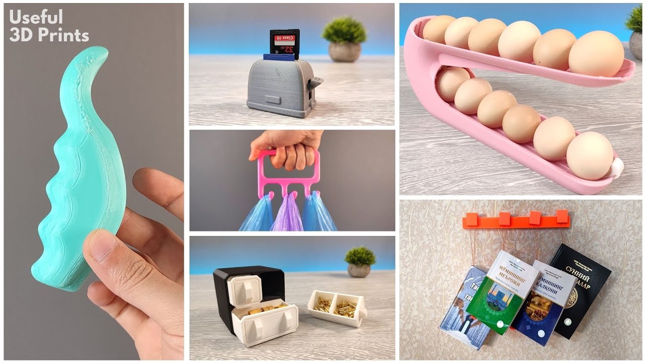 Practical 3D printing ideas you can use every day