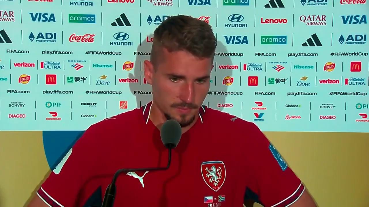 'We still believe' - Czechia's Sadilek after 1-1 draw with South Africa