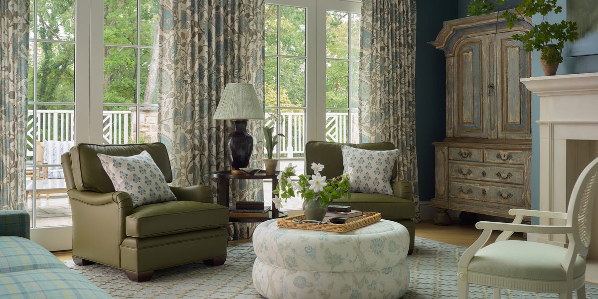 The palette in this Chapel Hill home was inspired by the Tar Heels