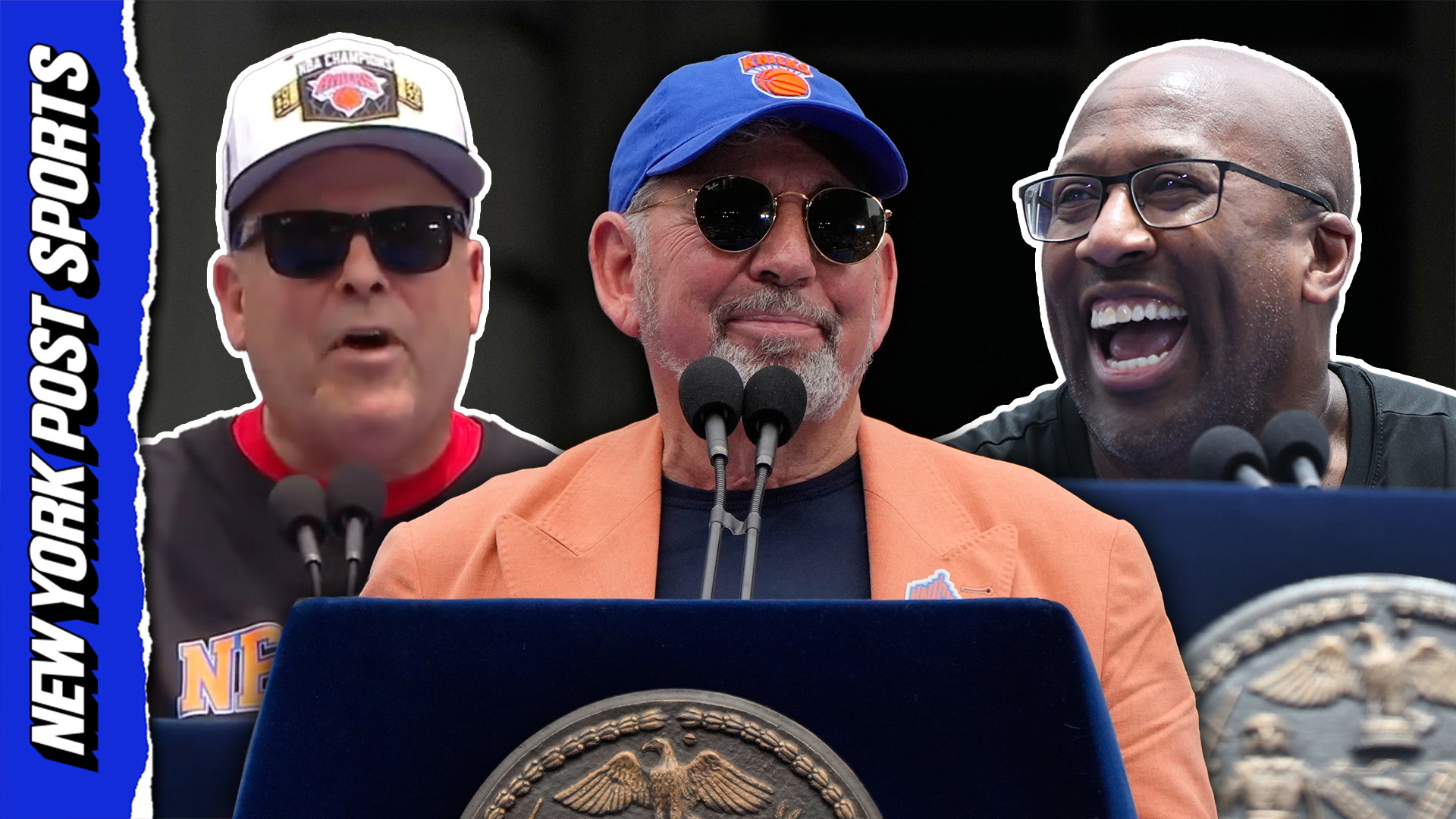 James Dolan, Leon Rose & Mike Brown speeches at City Hall