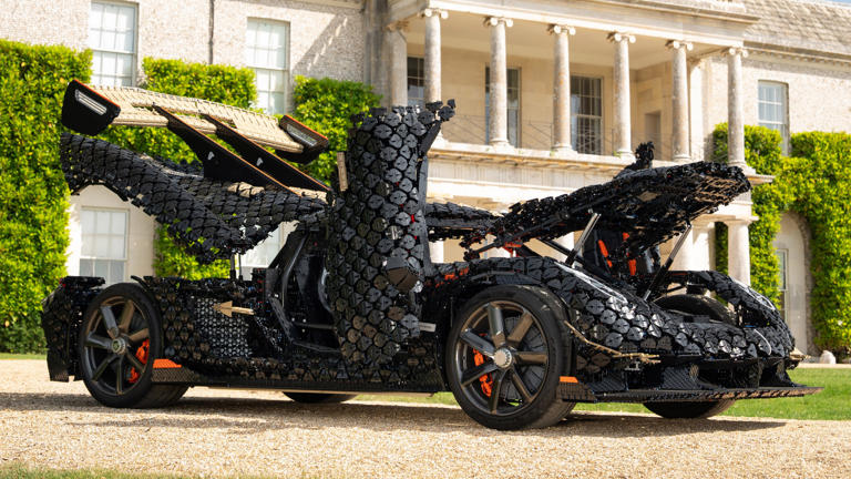 This 69-mph life-size Koenigsegg is the fastest drivable Lego ever