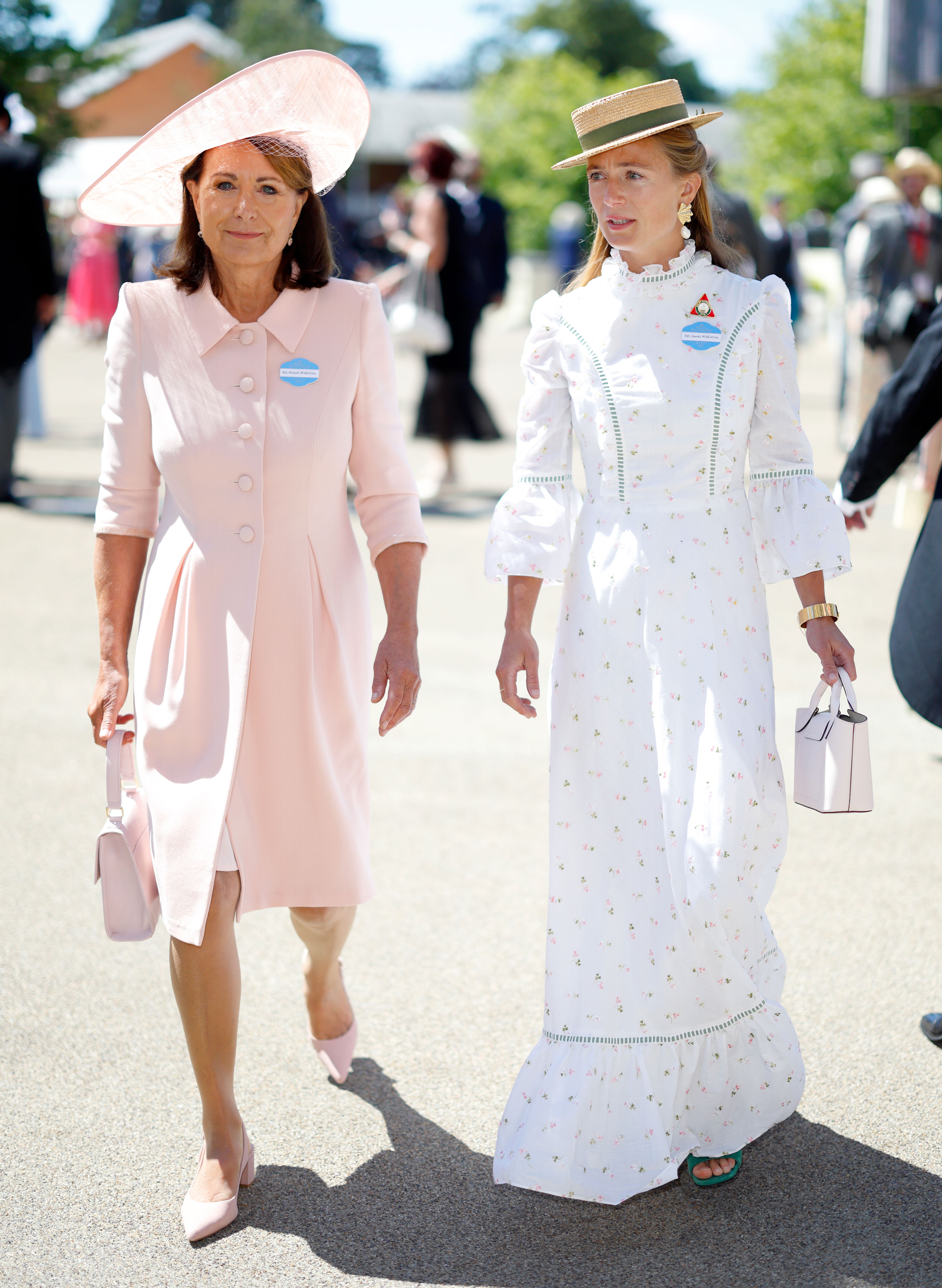 Carole Middleton and Michael Middleton make rare joint appearance at ...