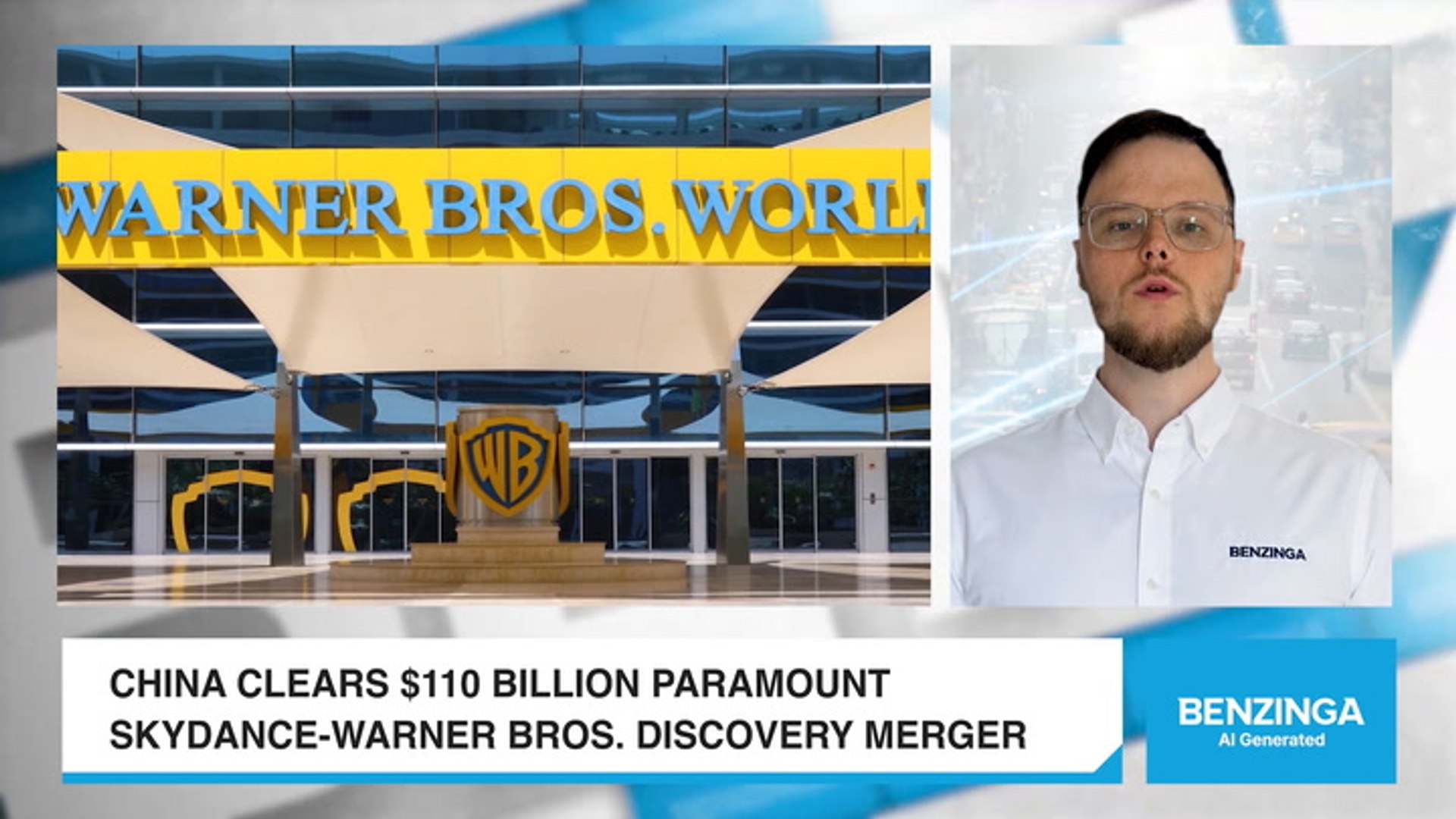 China clears Paramount-WBD deal