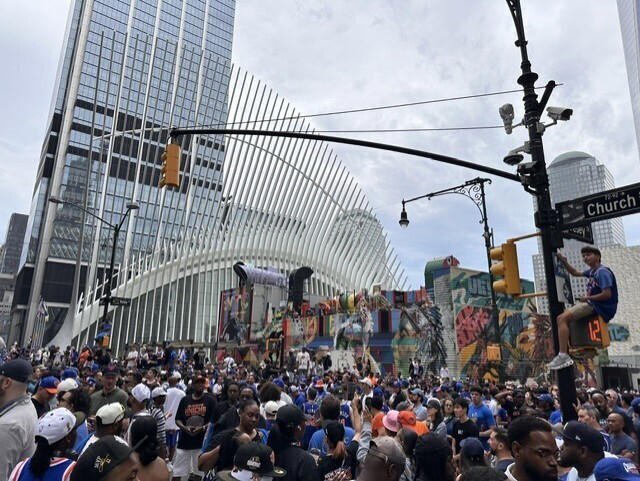 Knicks parade shows the chaotic, joyous, and adaptable spirit of New ...