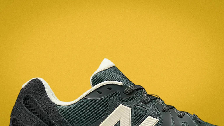 New Balance reimagines its retro-futuristic sneaker with a soccer ...