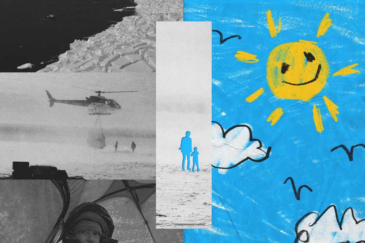 Tracking the doomsday glacier while raising a kindergartener
