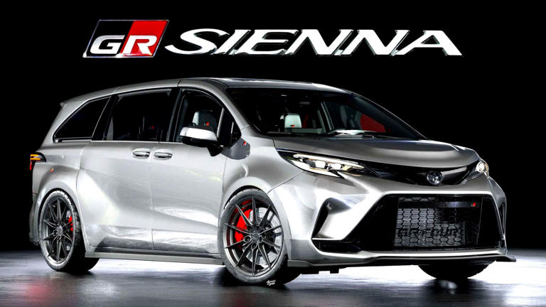 A Toyota GR Sienna minivan sounds wrong, until you see this render