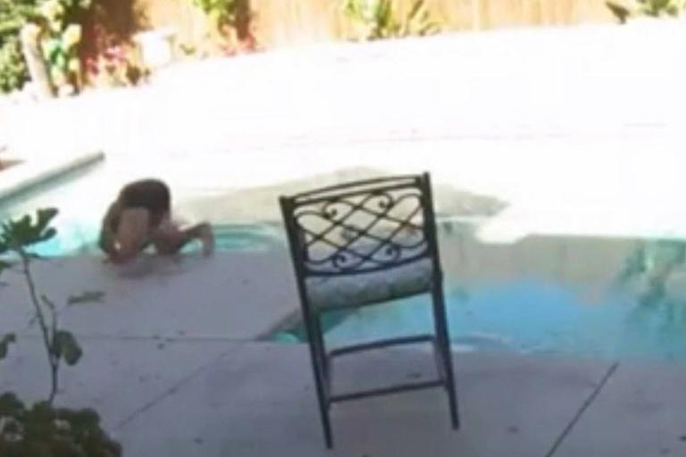 Dad's 'ninja-quick' reflexes save one-year-old daughter from drowning ...