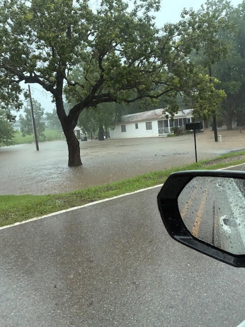 Flood waters receding after up to 17 inches of rain falls in northern ...