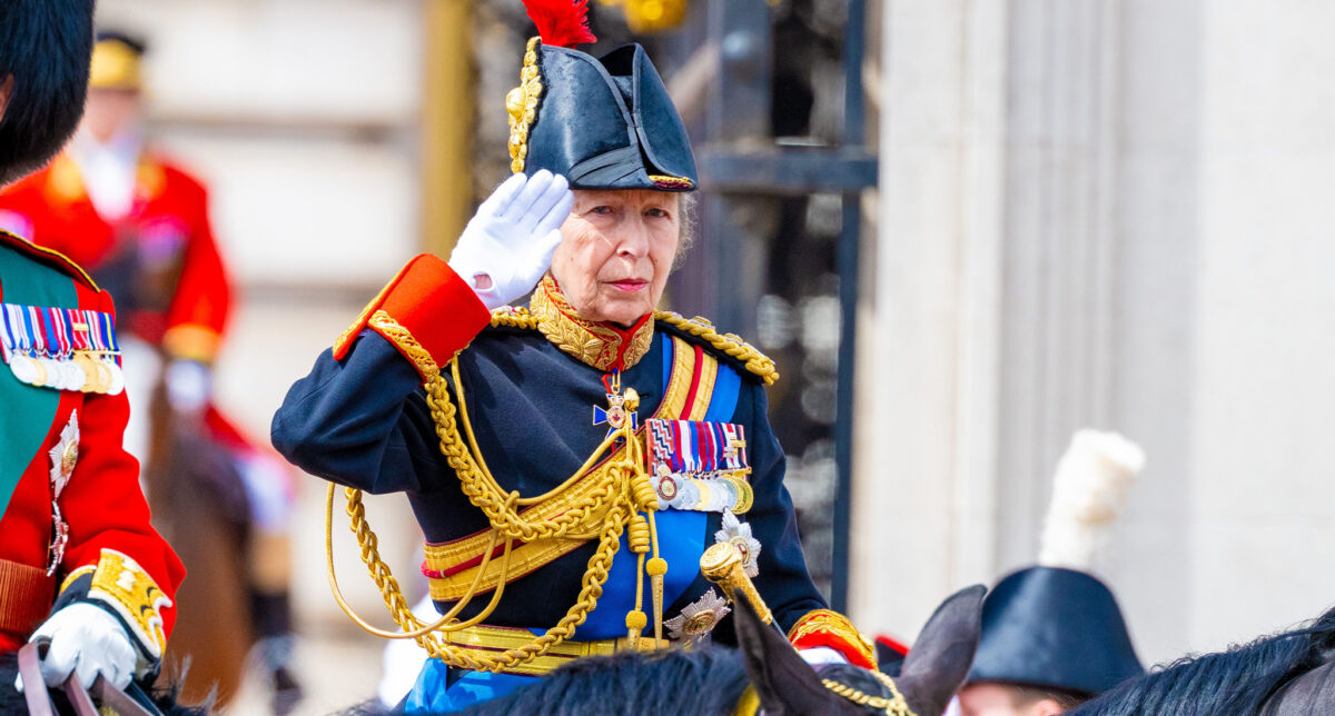 Princess Anne rewears a favorite (and quirky) brooch worth $18,000 ...