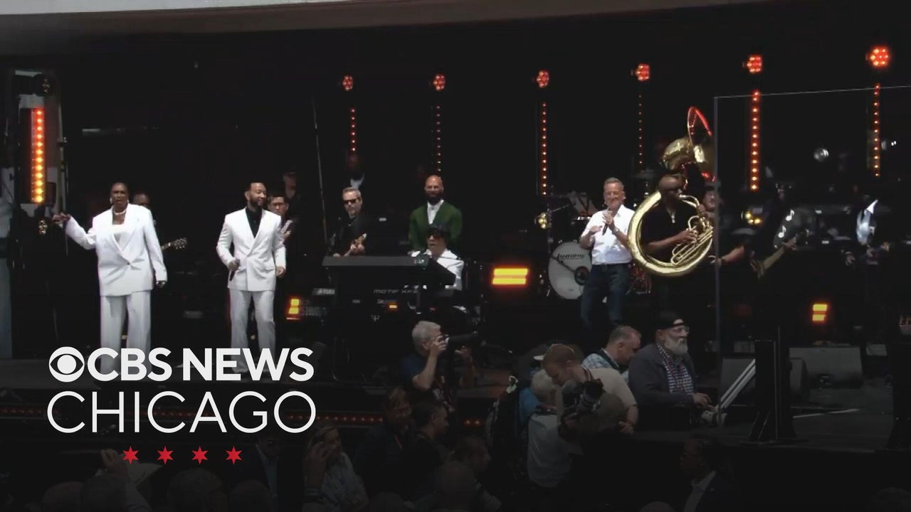 A-list musicians closed out the Obama Presidential Center opening with ...