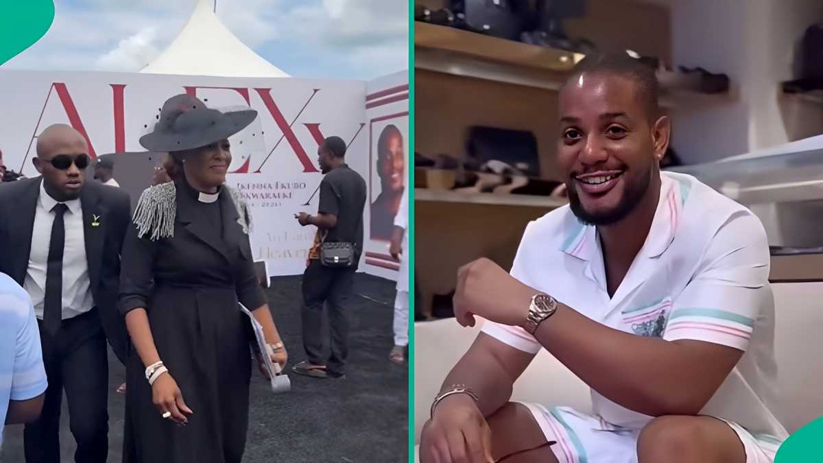 Alexx Ekubo: Lady posts clip of Pastor Eno Jerry at actor’s burial ...