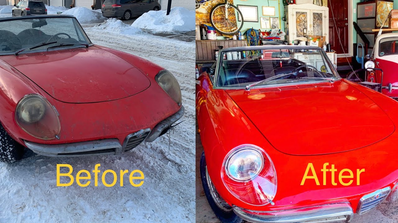 Reviving a barn find Alfa Romeo Duetto Spider