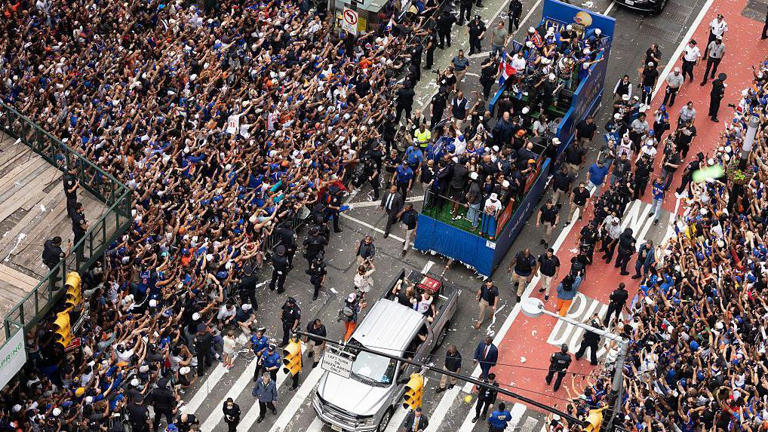 'City united after so long': New Yorkers rejoice in Knicks ...