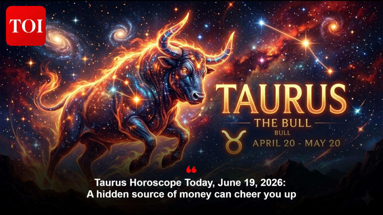 Taurus horoscope today, June 19, 2026: A hidden source of money can ...