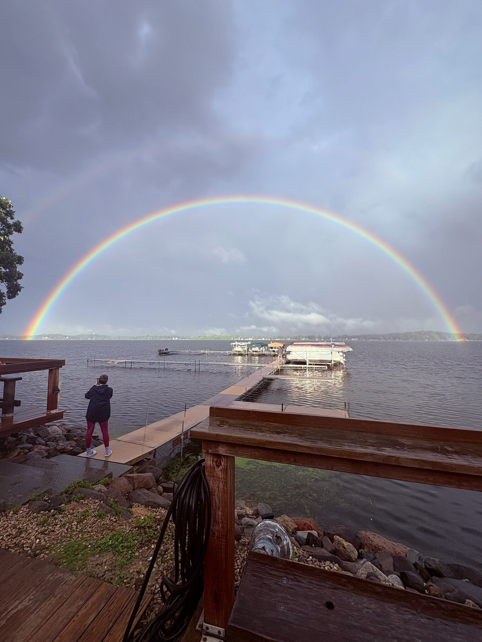 🌈Rainbow photos: Wisconsinites capture beauty after Wednesday storms
