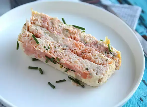 Terrine au saumon frais et saumon fumé