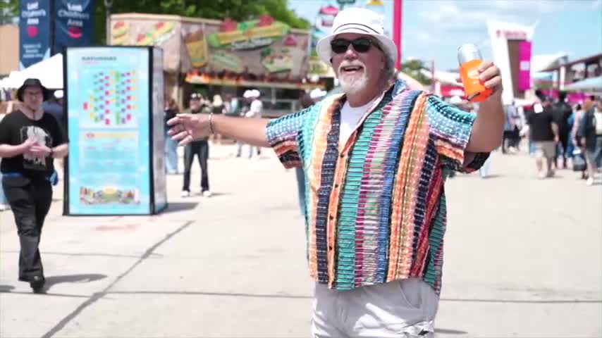 The Midwestern male emerges after winter: Dad fashion at Summerfest