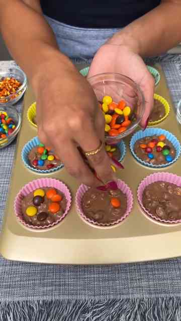 Rich and creamy homemade chocolate cups