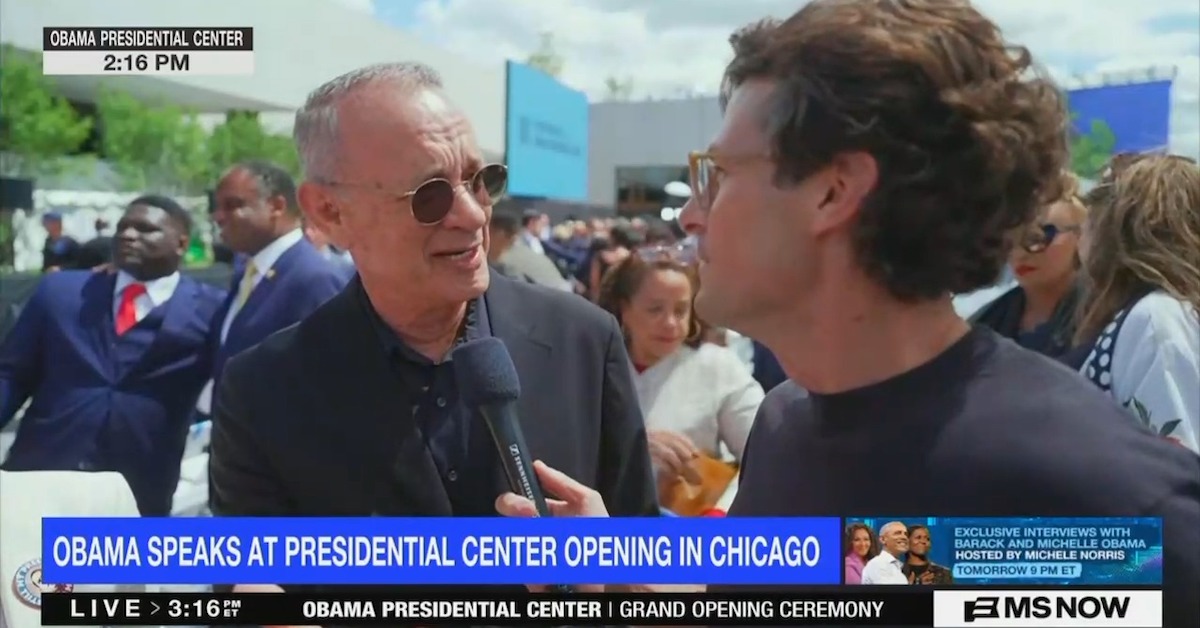 ‘What can I do for the 800 people watching?’ Tom Hanks drops savage ...