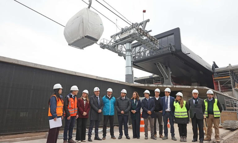 Teleférico Bicentenario conectará Tobalaba y Ciudad Empresarial en 13 ...