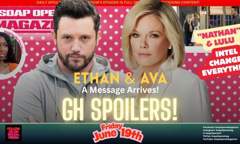 General Hospital spoilers – Friday, June 19: Ava Jerome receives a ...