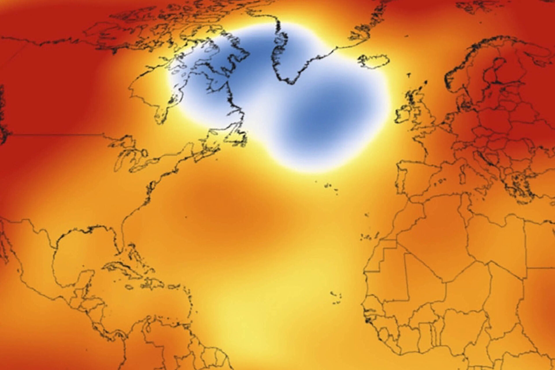 The 'cold blob' that baffles scientists in the context of global warming