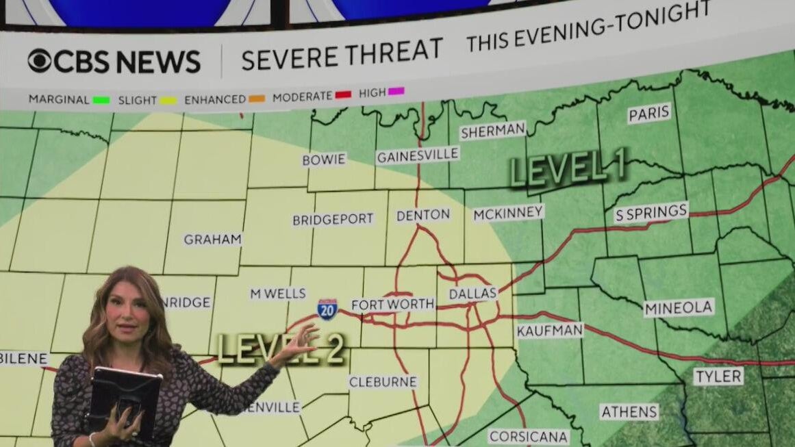 North Texas faces extreme heat, severe storm risk Thursday night