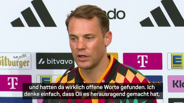 Neuer zu Baumann: "Haben lange miteinander gesprochen"
