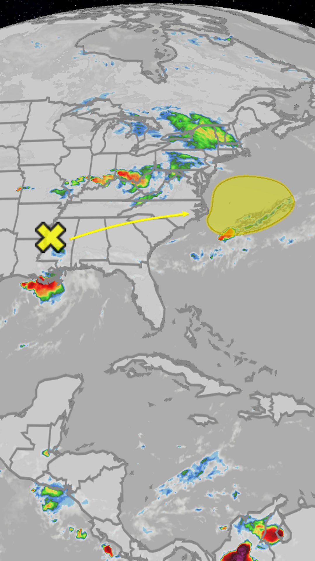 'Zombie Arthur' could form in the Atlantic