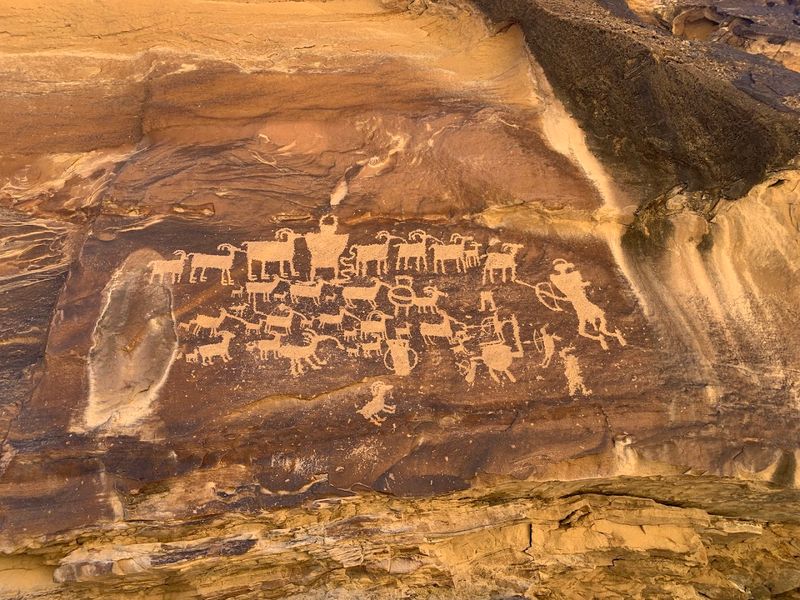 This Utah canyon has over 10,000 ancient rock art images and almost ...