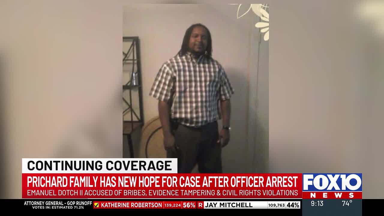 Family says Prichard officer facing federal charges was detective on ...