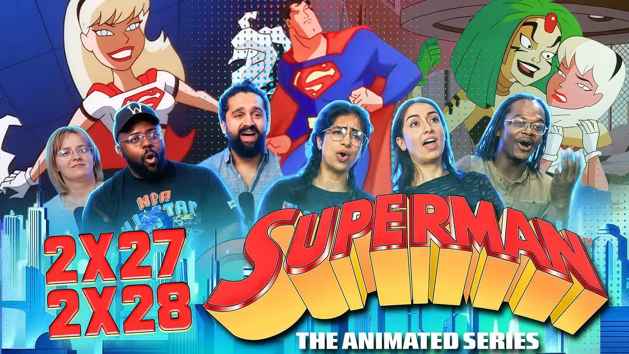 Supergirl! Superman: The Animated Series | 2x27 + 28 Little Girl Lost ...