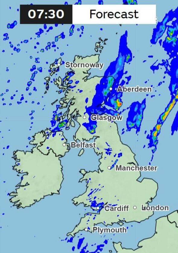 Met Office names 9 UK areas facing heavy rain on Saturday - full list