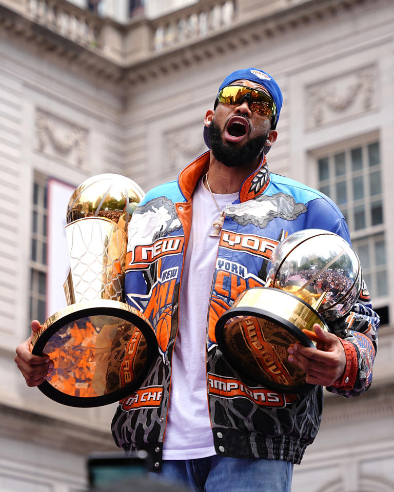 Fantastic photos from New York Knicks' championship celebration
