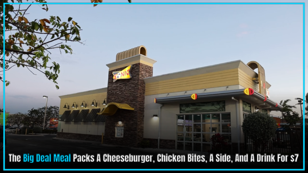 Sonic launches new $7 meal deal with 4 items