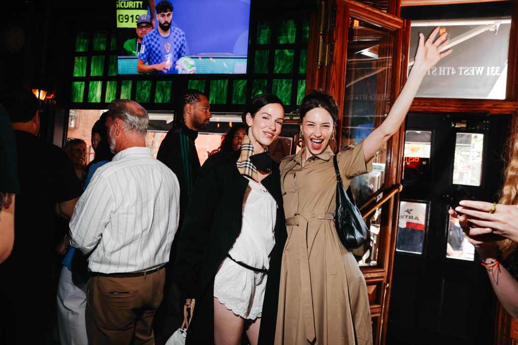 Burberry hosts 'A Good Sport' World Cup party at Corner Bistro