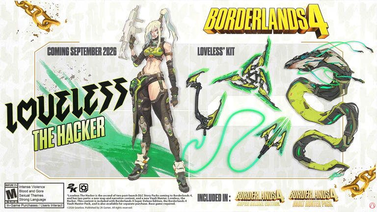 Borderlands 4 teases new Vault Hunter, adds Bounty Pack 3