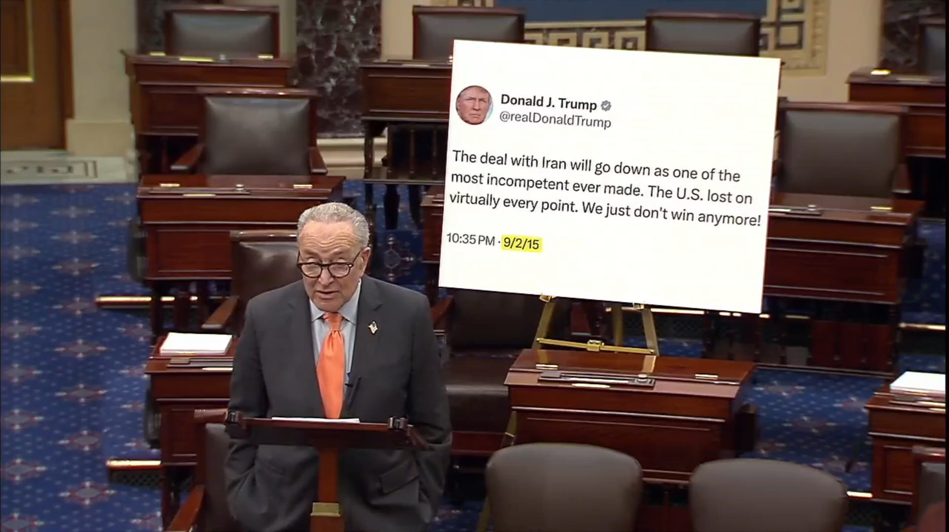 'Can Trump get any more reckless?': Chuck Schumer hammers Trump for ...