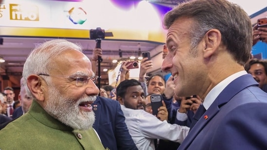 ‘Priya mitra Narendra…’: French President Emmanuel Macron's Hindi ...