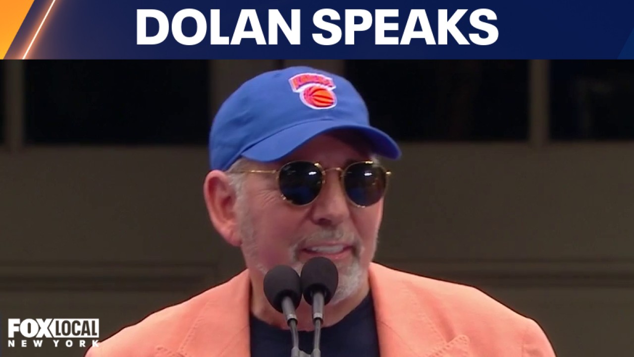 Watch: Dolan speaks at Knicks championship ceremony