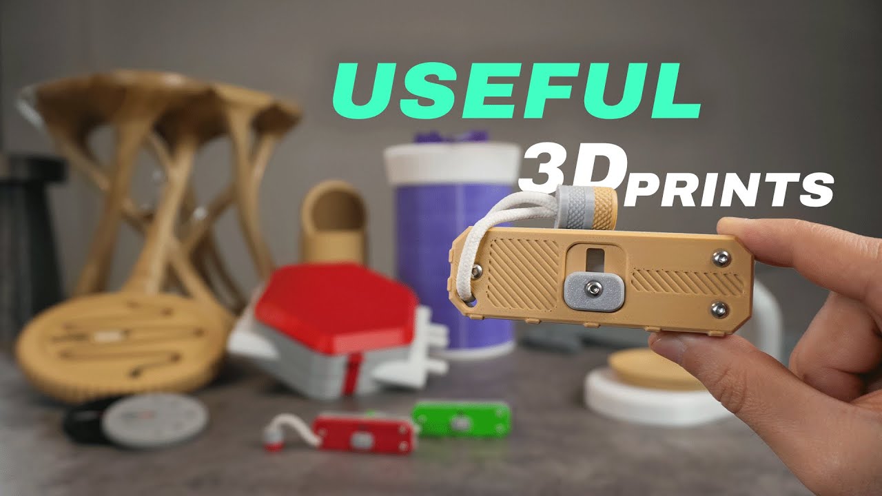 Essential 3D printing designs for every maker