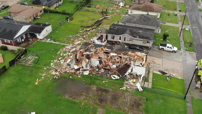 Three EF1 tornadoes from Arthur confirmed across Southeast Louisiana