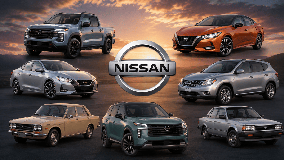 Top 10 best-selling Nissan vehicles in US history: The models that ...