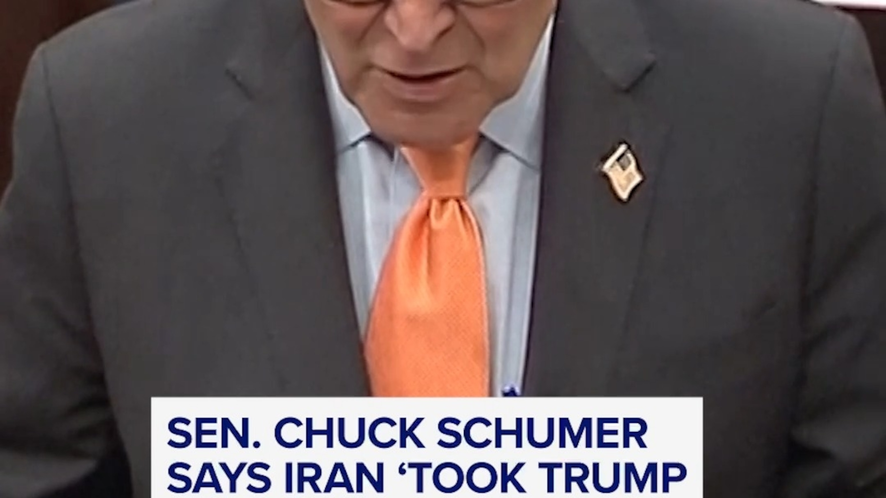Sen. Chuck Schumer says Iran 'took Trump to the cleaners'