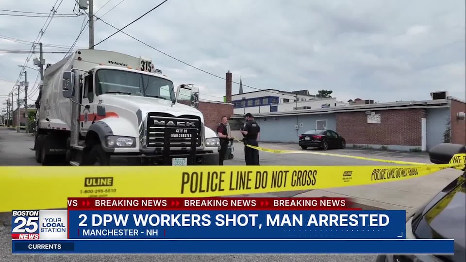 Man arrested for injuring two Manchester DPW workers in brazen shooting