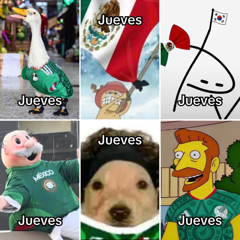 Memes encienden el juego México contra Corea del Sur en el Mundial