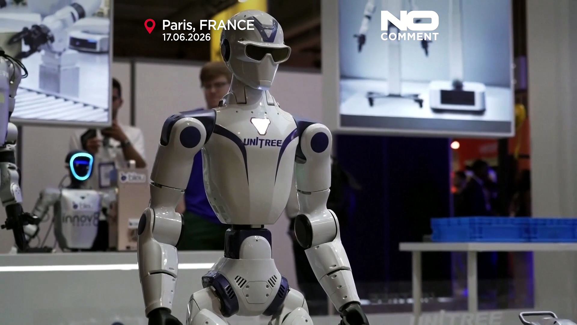 Humanoid robots and smart homes put AI centre stage at VivaTech 2026 in ...