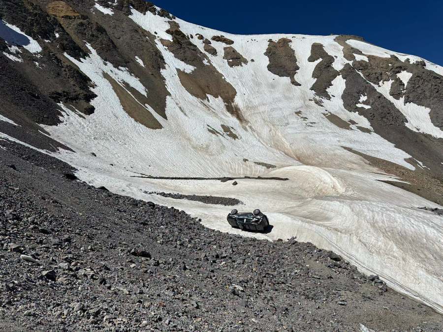 Rollover crash happens on Imogene Pass despite seasonal closure